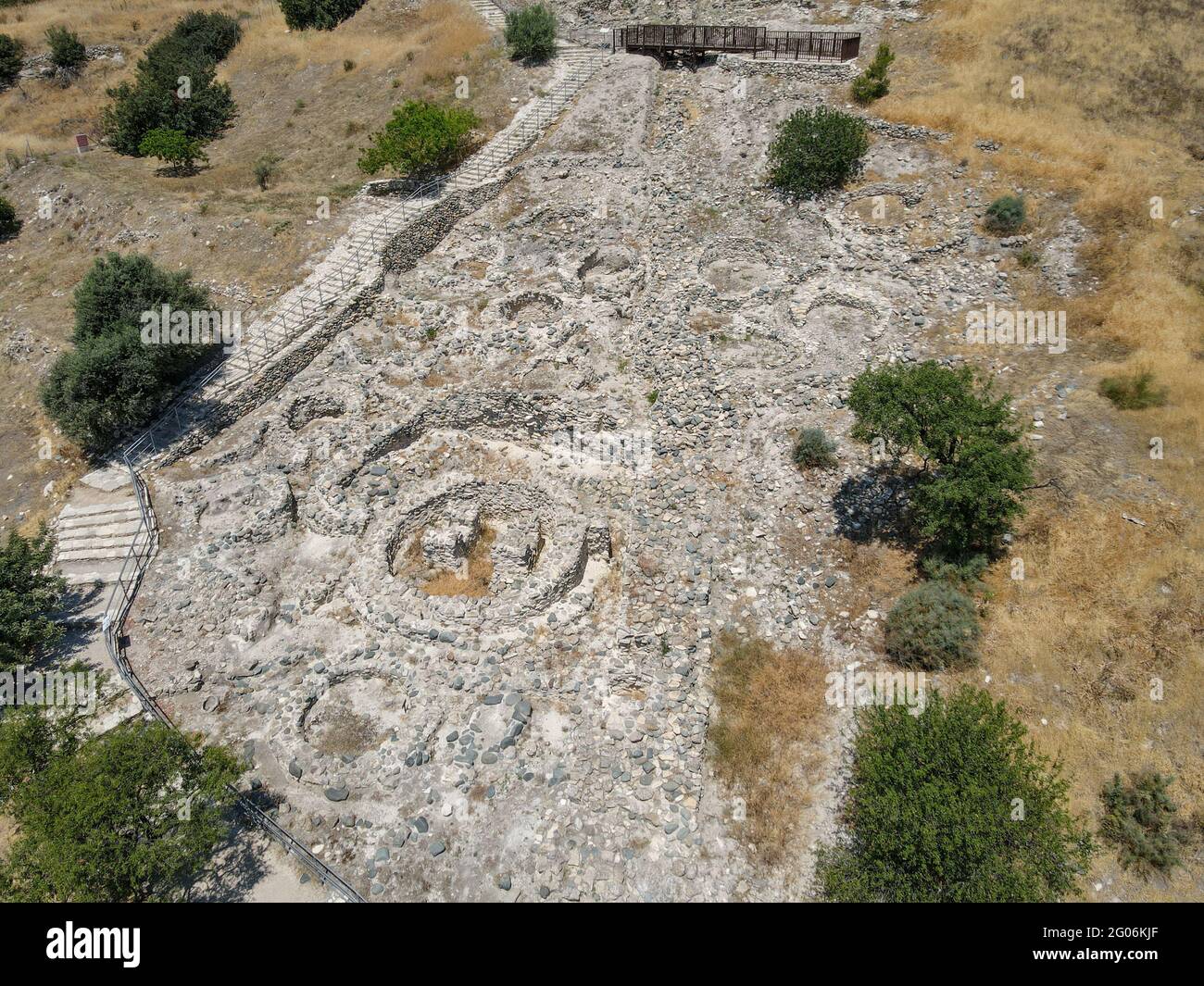 The Neolithic settlement of Choirokoitia on Cyprus island, UNESCO world ...