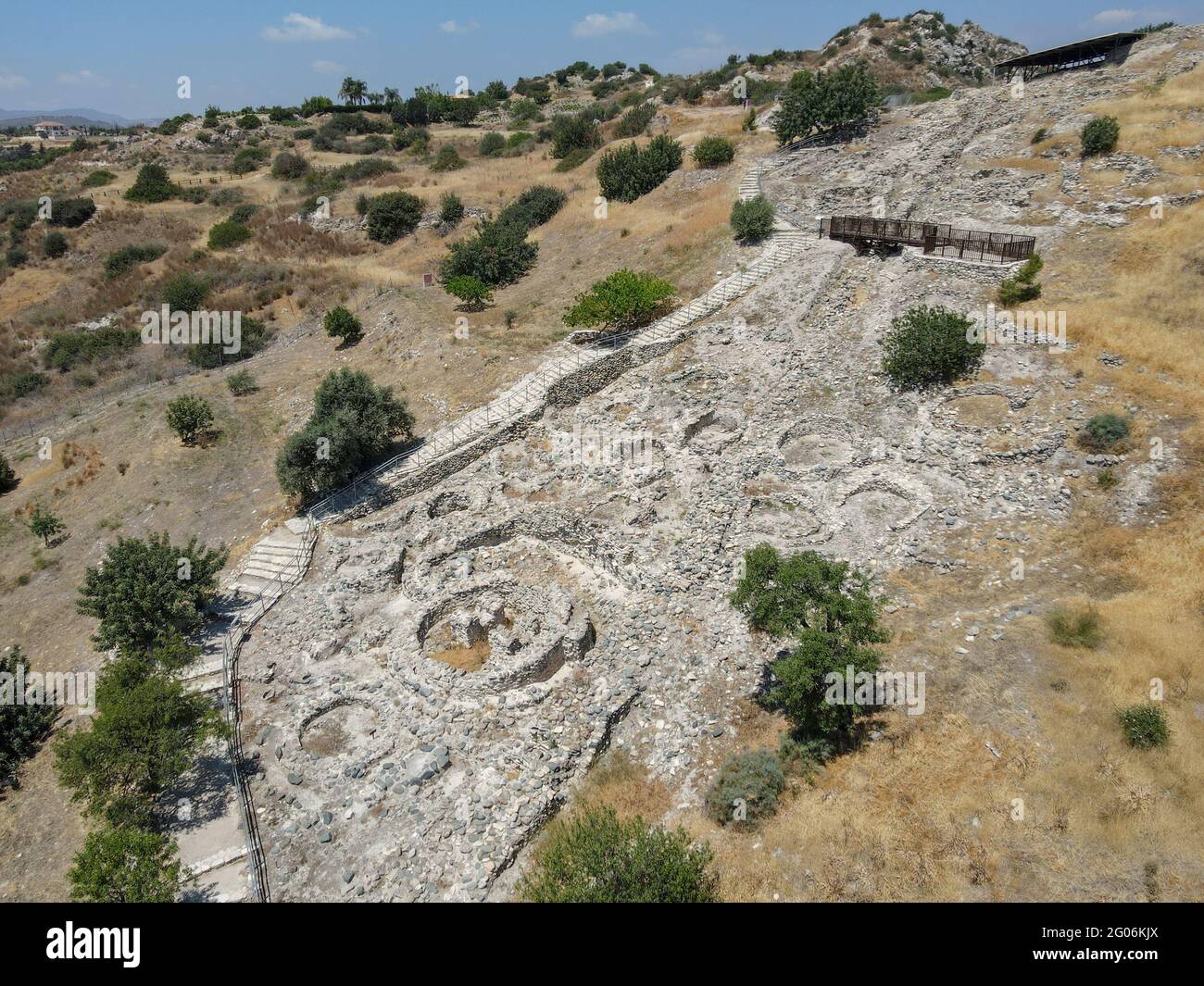 The Neolithic settlement of Choirokoitia on Cyprus island, UNESCO world ...