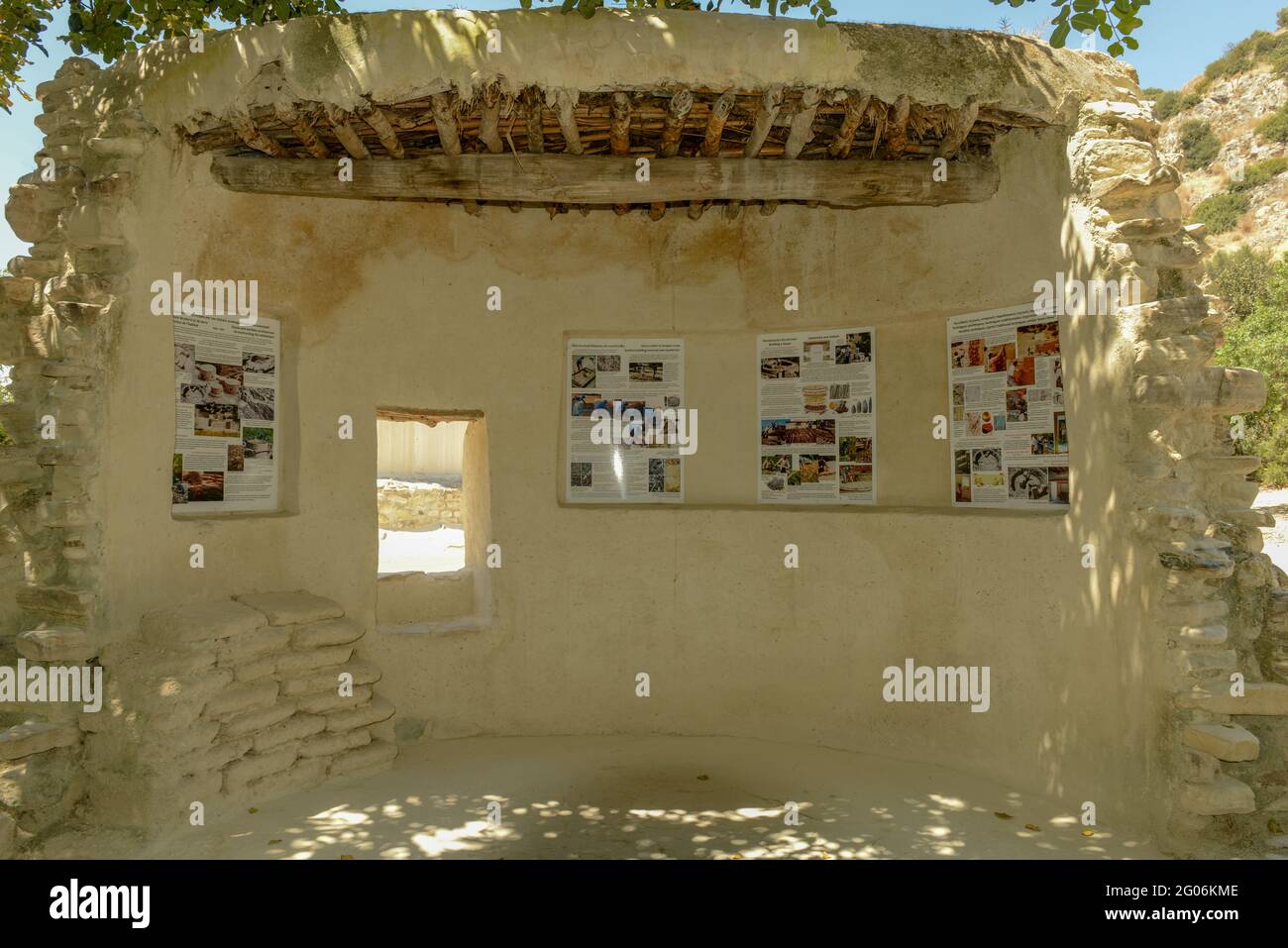 Choirokoitia, Cyprus - 14 May 2021: The Neolithic settlement of ...