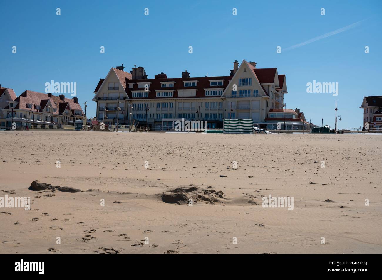 Belgium de haan beach resort hi-res stock photography and images - Alamy