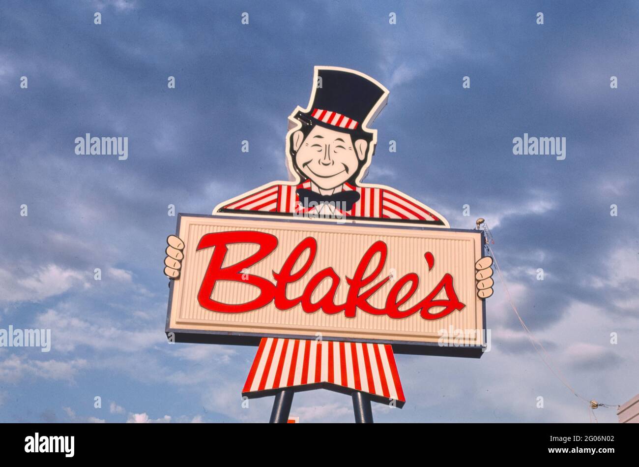 Blakes burger sign hi-res stock photography and images - Alamy