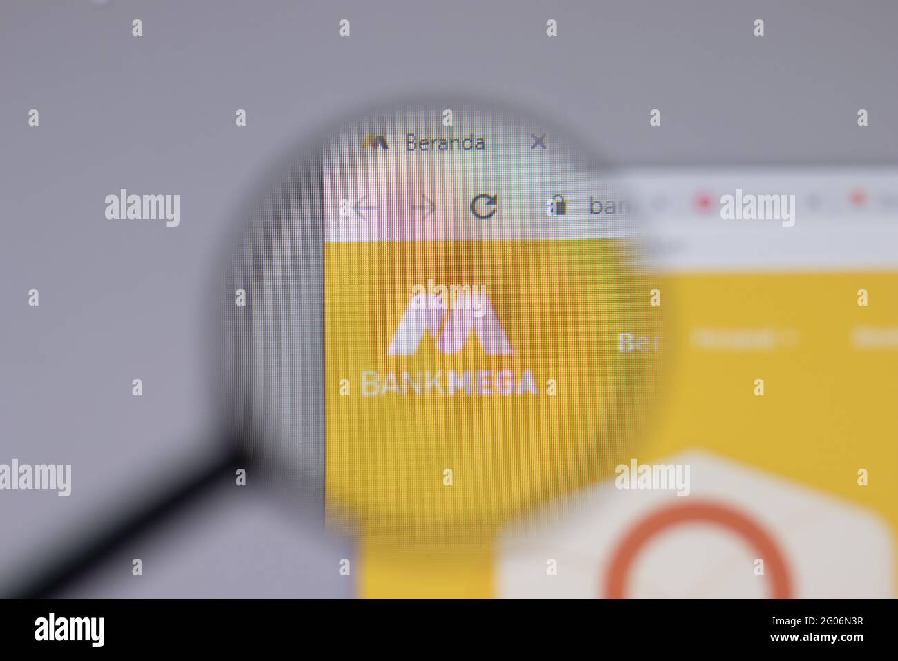 Bank mega logo hi-res stock photography and images - Alamy