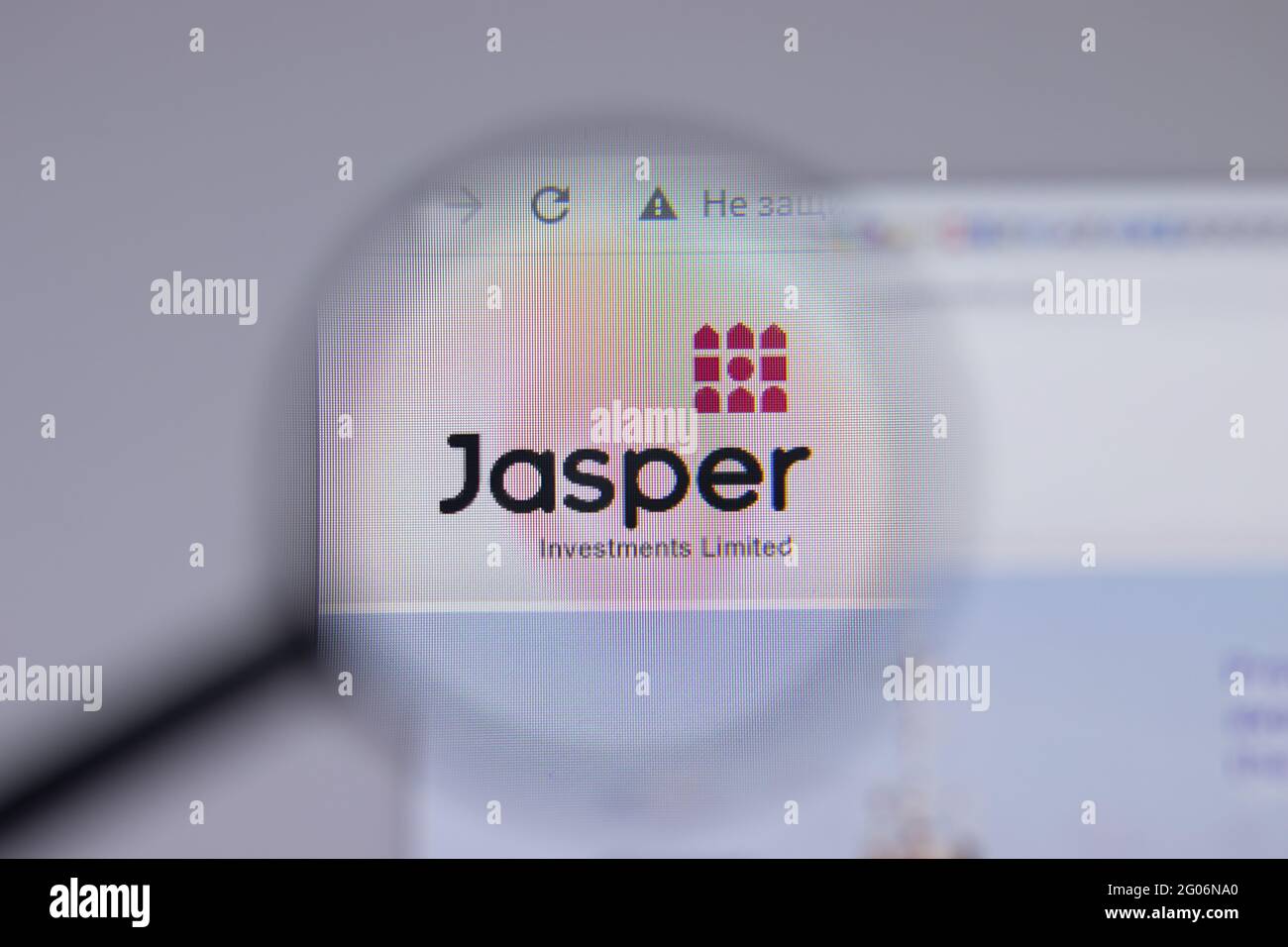 Jasper sign hi-res stock photography and images - Alamy