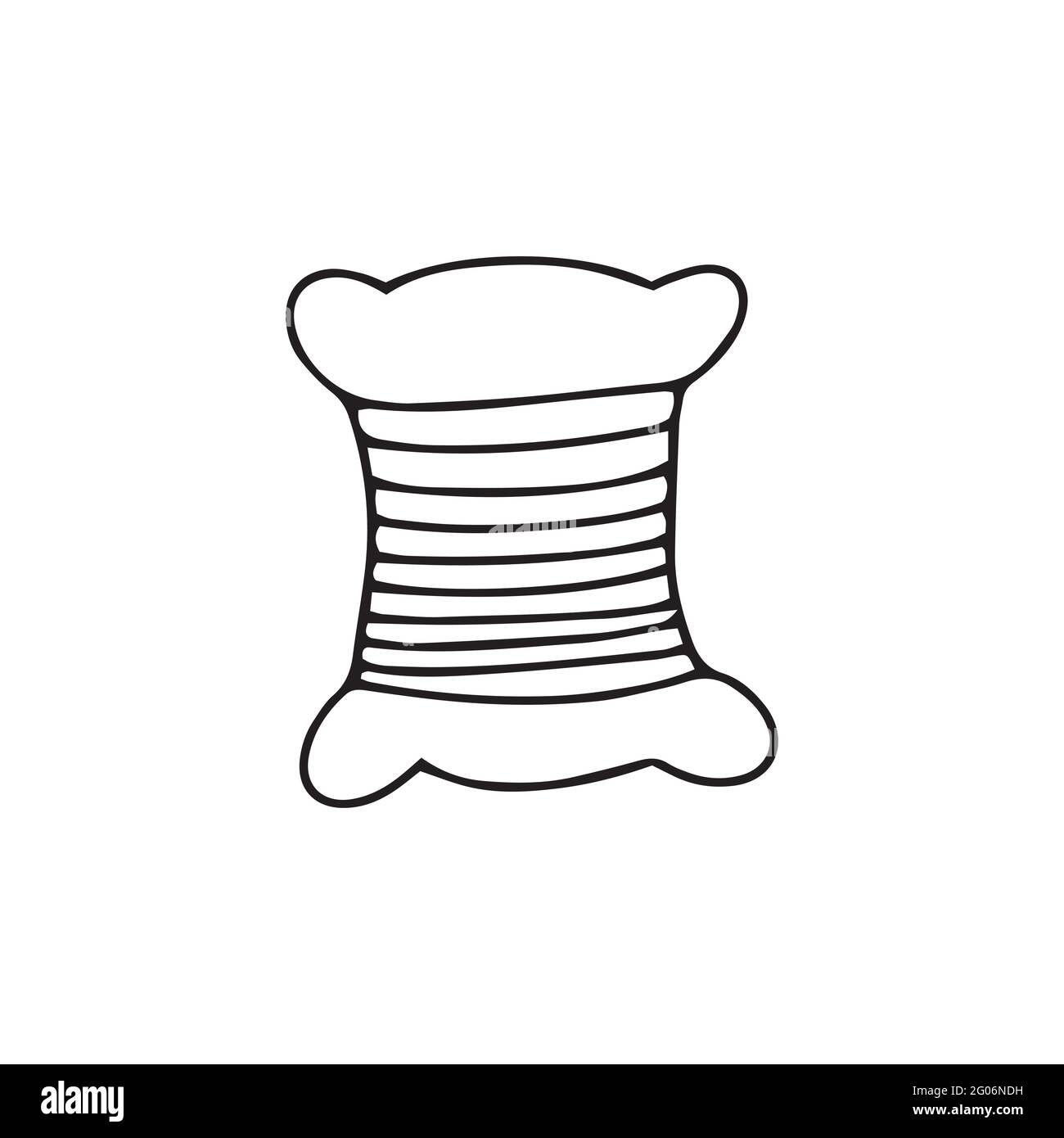 Bobbin winding Stock Vector Images - Alamy
