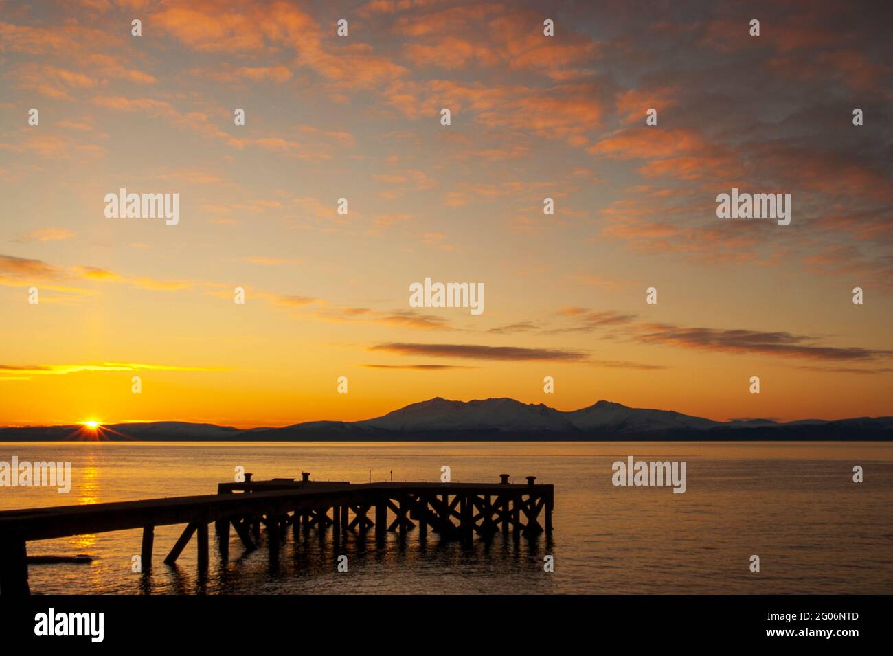 Isle of arran silhouette hi-res stock photography and images - Alamy