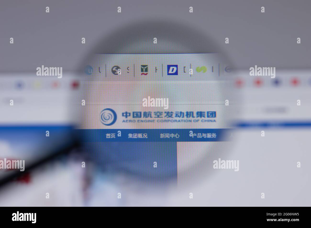 Los Angeles, California, USA - 1 June 2021: Aero Engine Corporation of ...