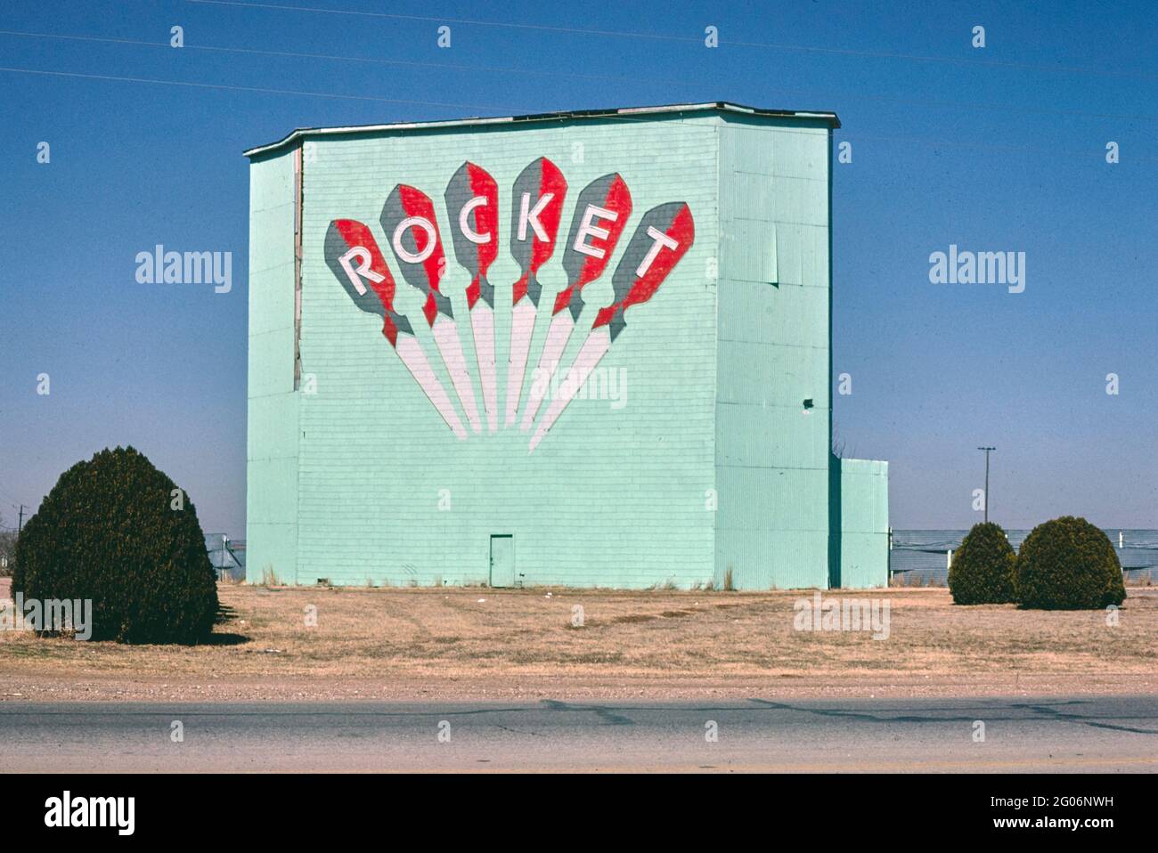 Rocket drive in movie theater hi-res stock photography and images - Alamy