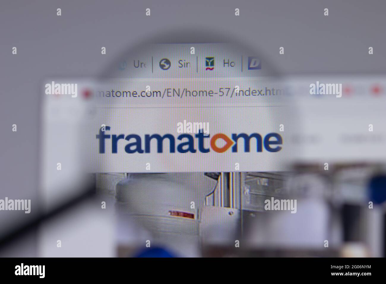 Framatome logo hi-res stock photography and images - Alamy