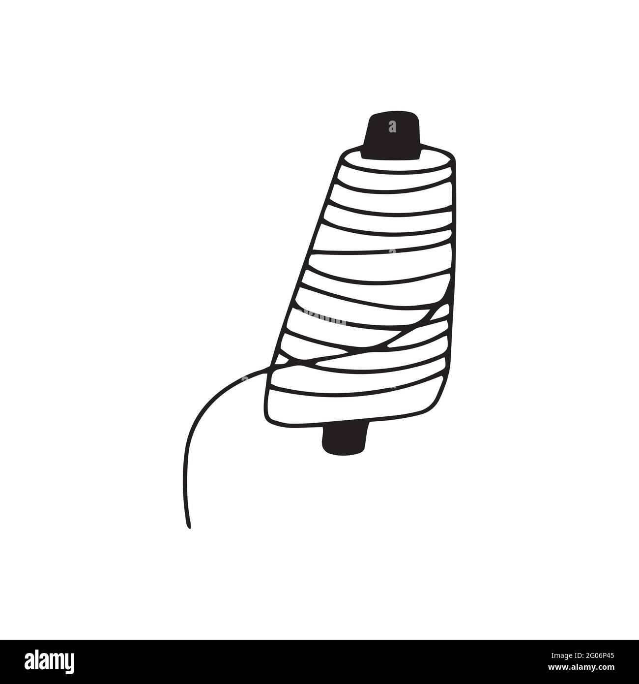 Spool thread, factory Stock Vector Images - Alamy