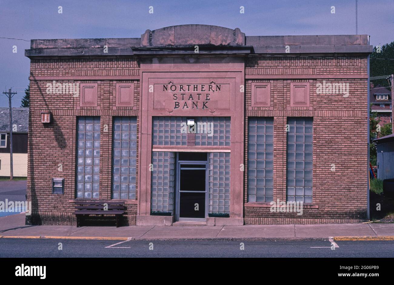 2000s United States - Mellen State Bank, Main Street, Mellen, Wisconsin ...