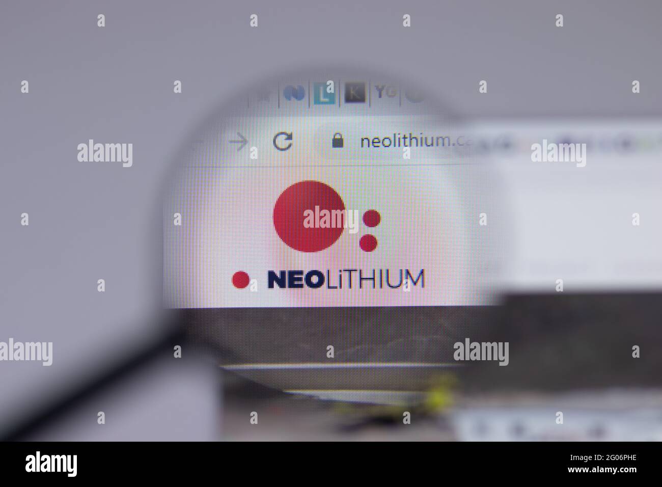 Neo lithium hi-res stock photography and images - Alamy