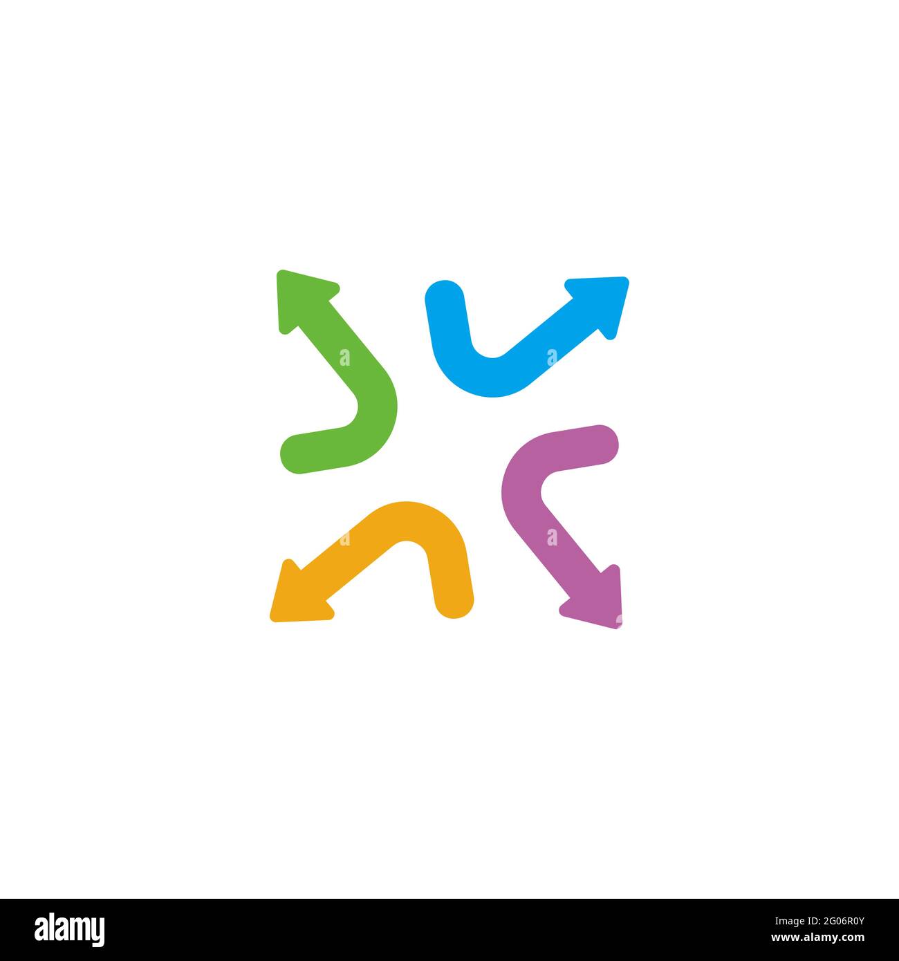 arrow check square Stock Vector Image & Art - Alamy