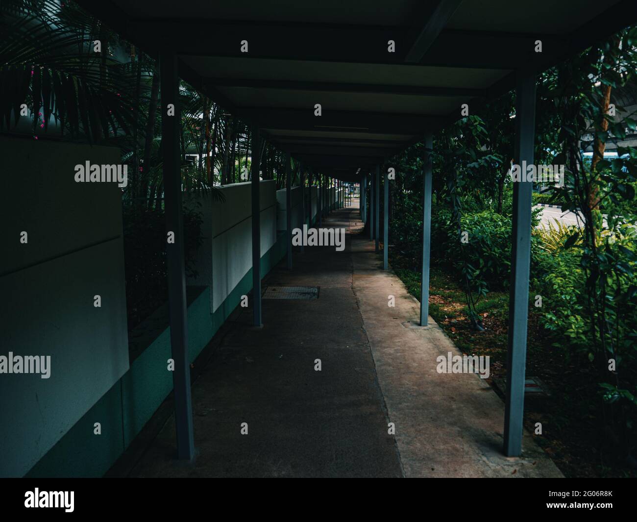 HDB Sheltered Walkway Stock Photo - Alamy