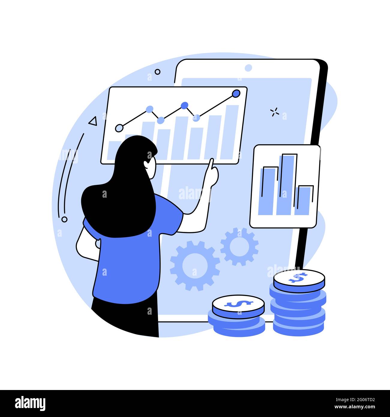 Transactional marketing abstract concept vector illustration Stock ...