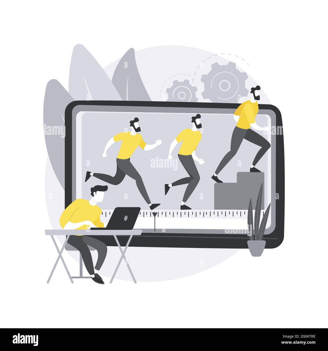 2d animation character hi-res stock photography and images - Alamy