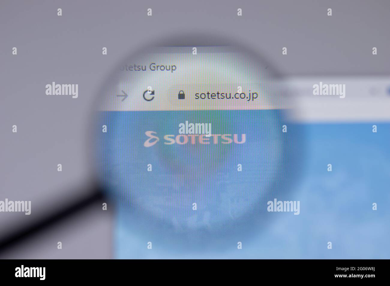 Los Angeles, California, USA - 1 June 2021: Sotetsu logo or icon on ...