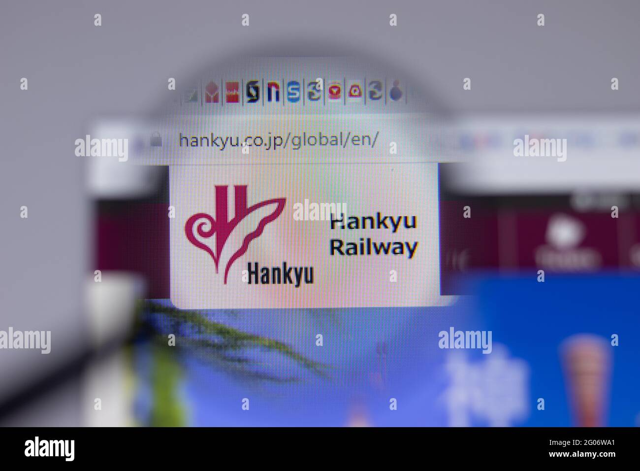 Hankyu logo hi-res stock photography and images - Alamy