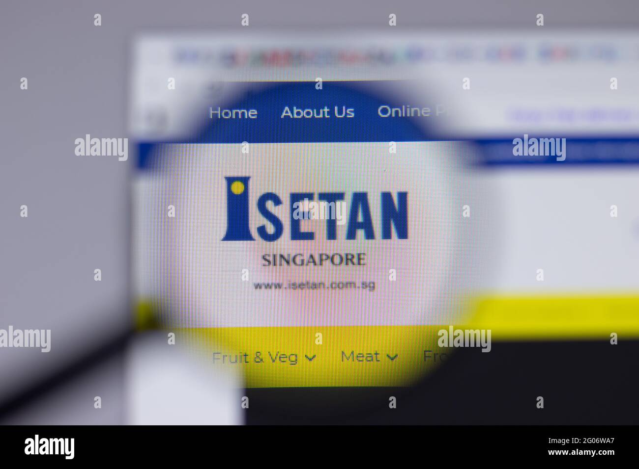 Los Angeles, California, USA - 1 June 2021: Isetan logo or icon on ...