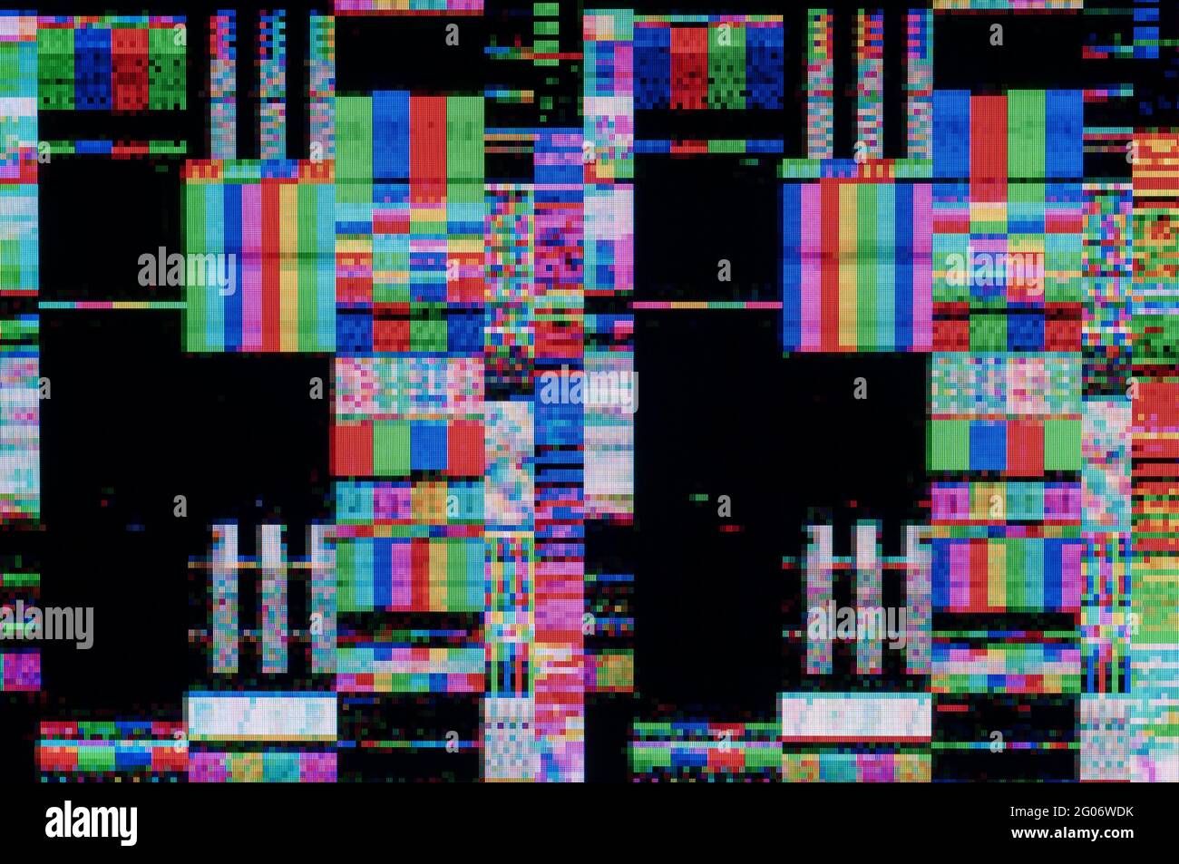 Abstract background, pattern of a digital glitch Stock Photo - Alamy