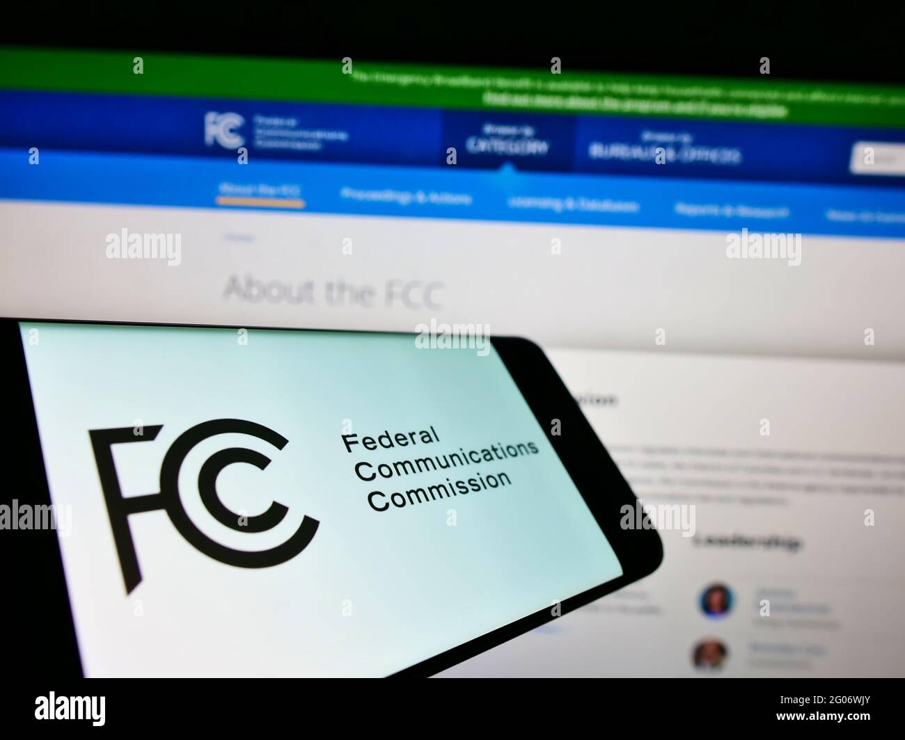 Fcc logo hi-res stock photography and images - Alamy