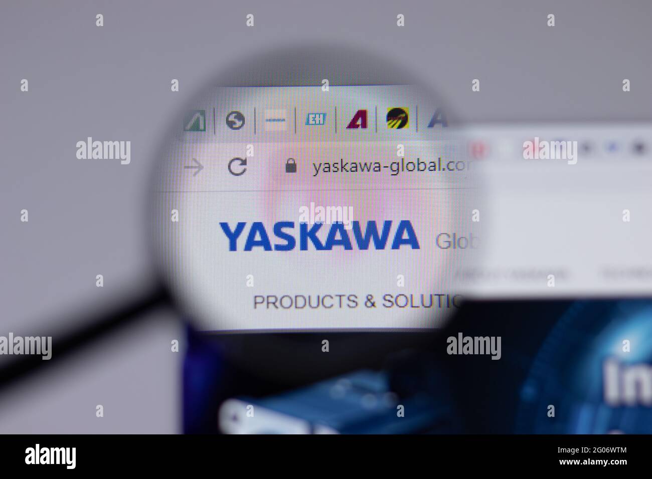 Los Angeles, California, USA - 1 June 2021: Yaskawa Electric ...