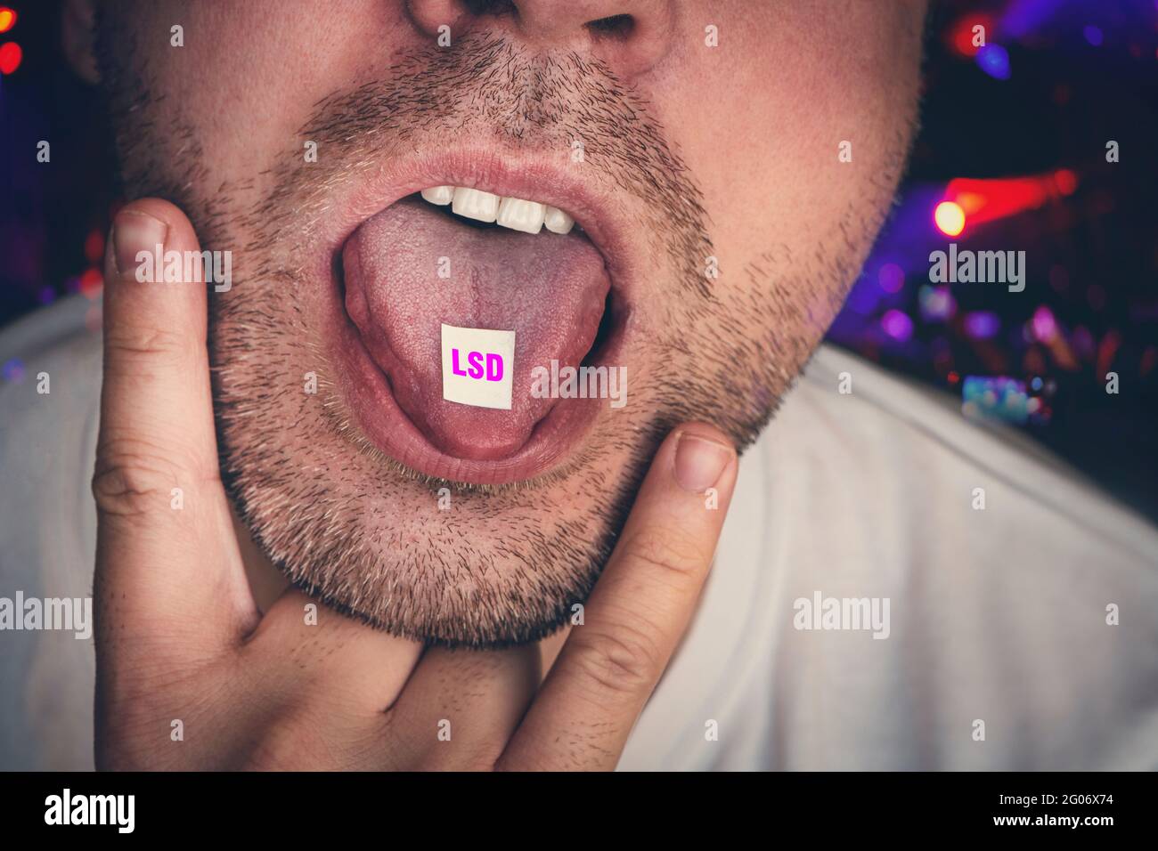 Lsd tongue hi-res stock photography and images - Alamy