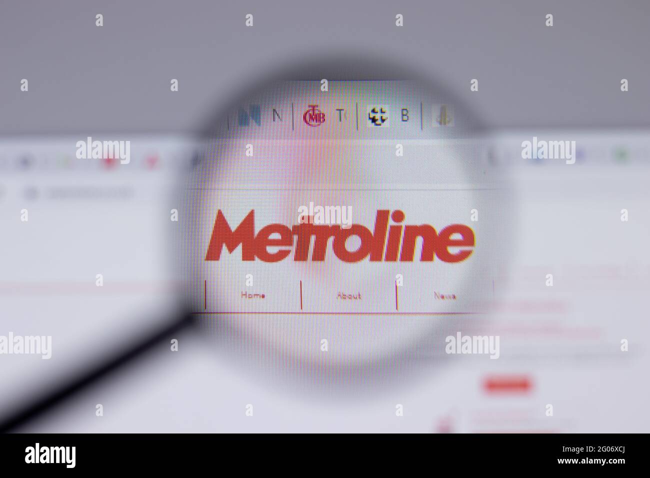 Metroline hi-res stock photography and images - Alamy
