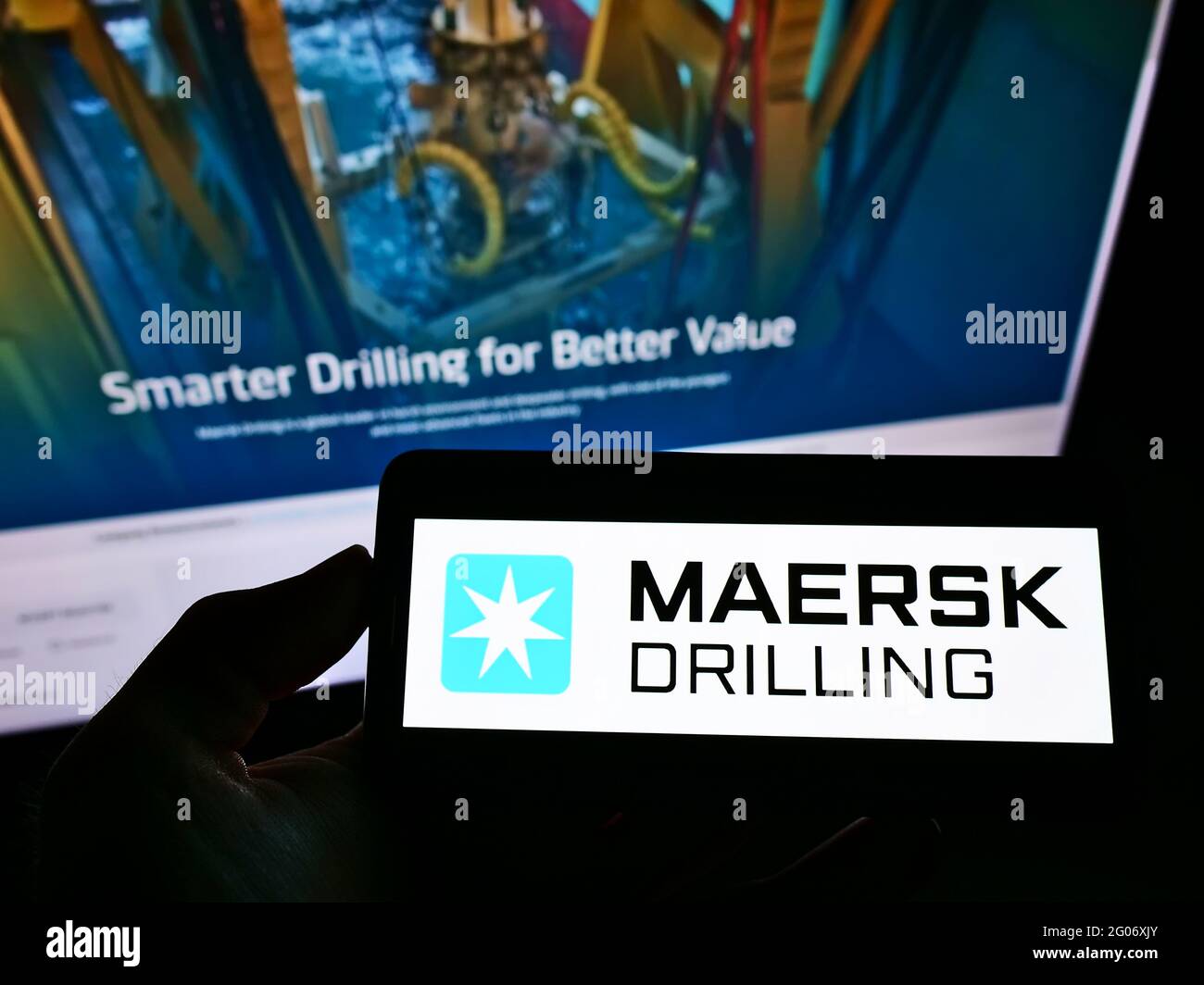 Maersk logo hi-res stock photography and images - Alamy