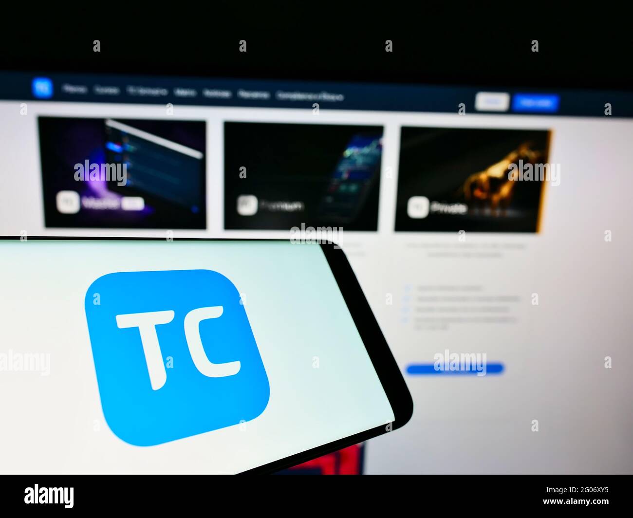 Tc screen hi-res stock photography and images - Alamy