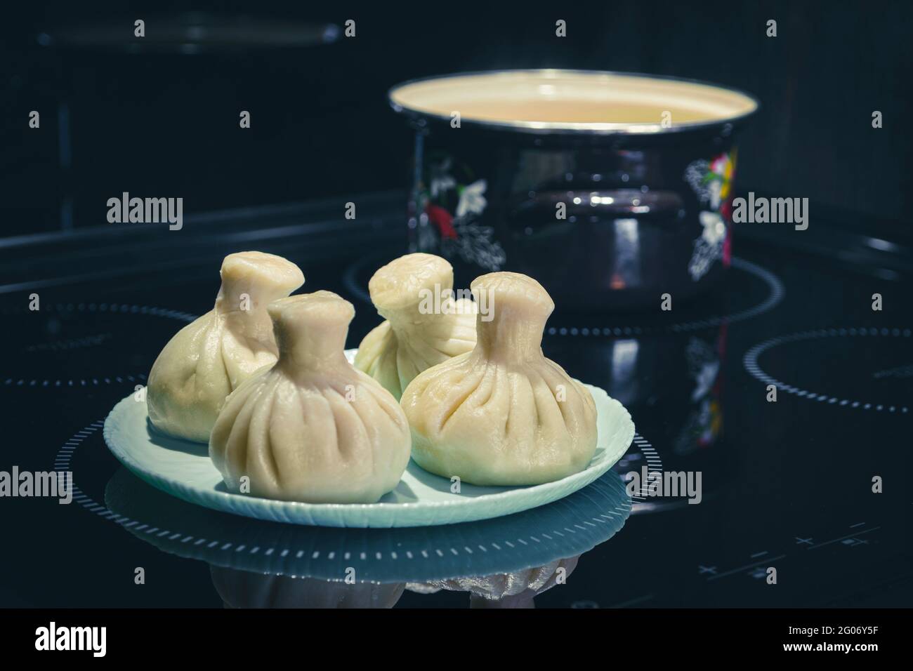Mongolian dumpling hi-res stock photography and images - Alamy