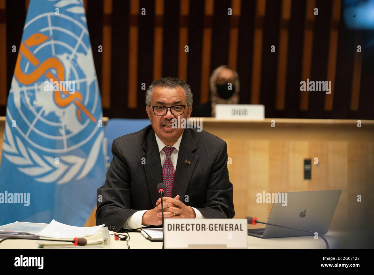 (210601) -- BEIJING, June 1, 2021 (Xinhua) -- Tedros Adhanom ...