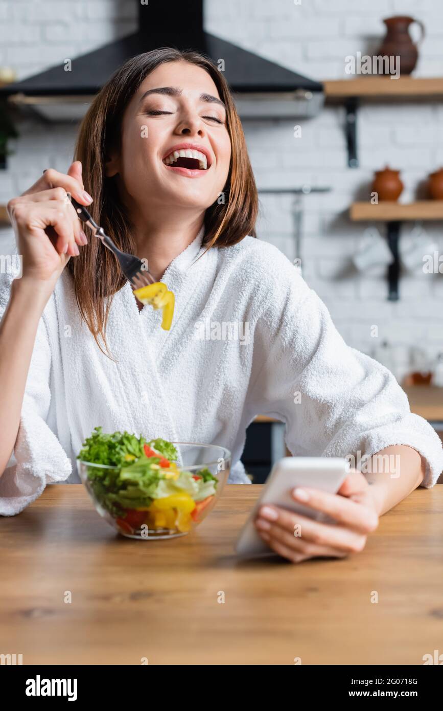 Person eating using fork hi-res stock photography and images - Alamy