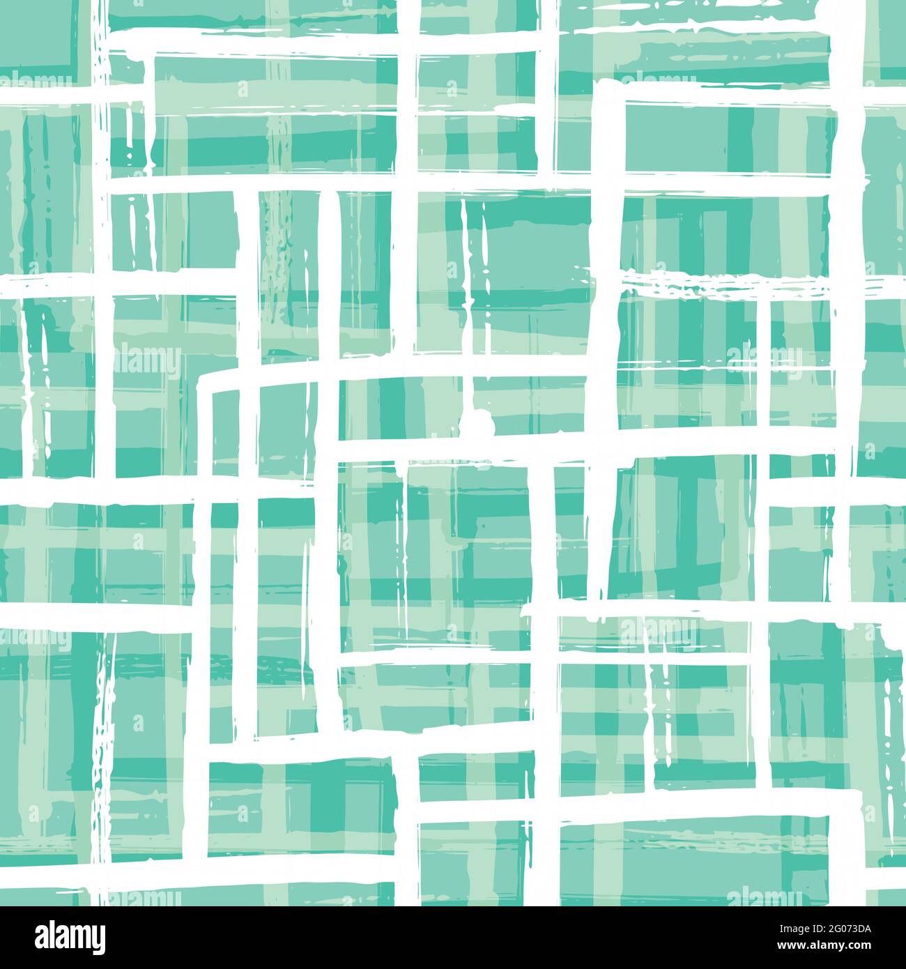 Abstract painted Bauhaus style layout vector seamless pattern ...