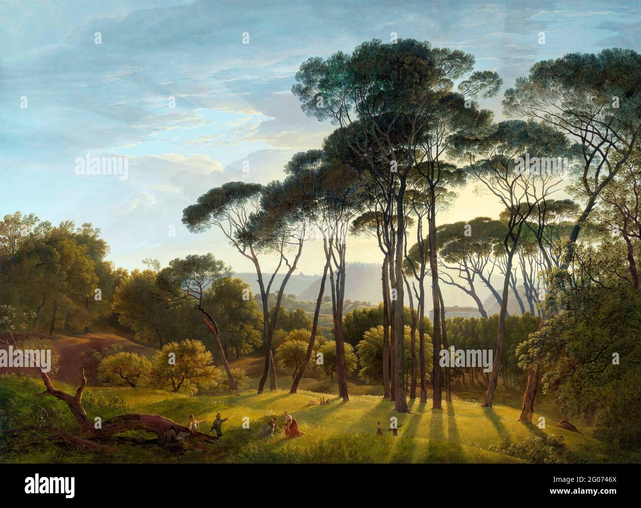 Italian landscape paintings hi-res stock photography and images - Alamy