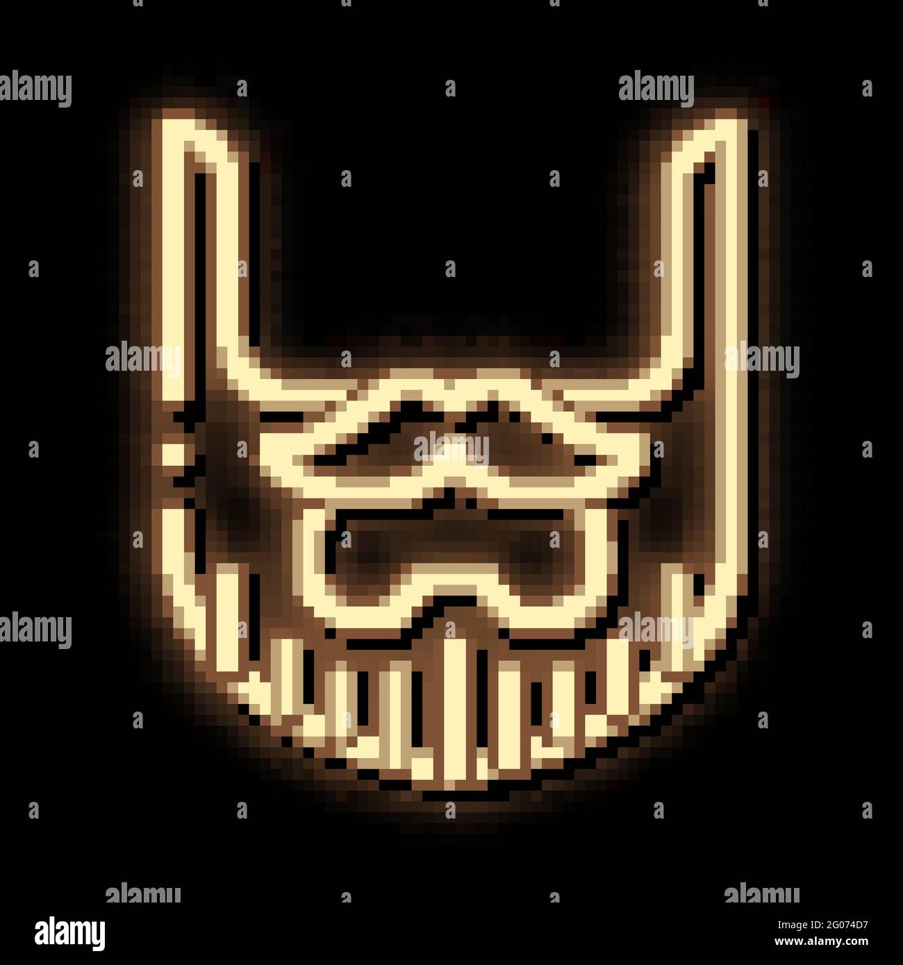 Beard Mustache Whisker neon glow icon illustration Stock Vector Image ... Beard Mustache Whisker neon glow icon illustration Stock Vector Image ...