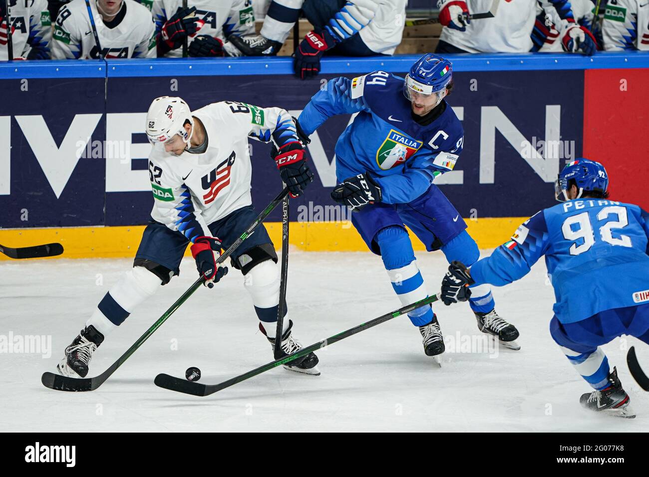 Arena Riga, Riga, Latvia, 01 Jun 2021, Frank (Italy) during World ...
