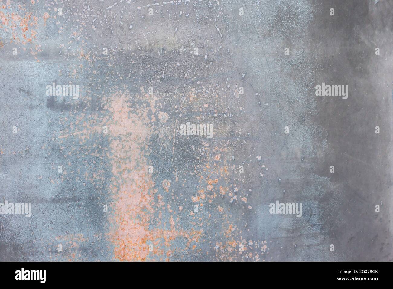 Grey Rusty textured metal background. Copy space for designers Stock ...