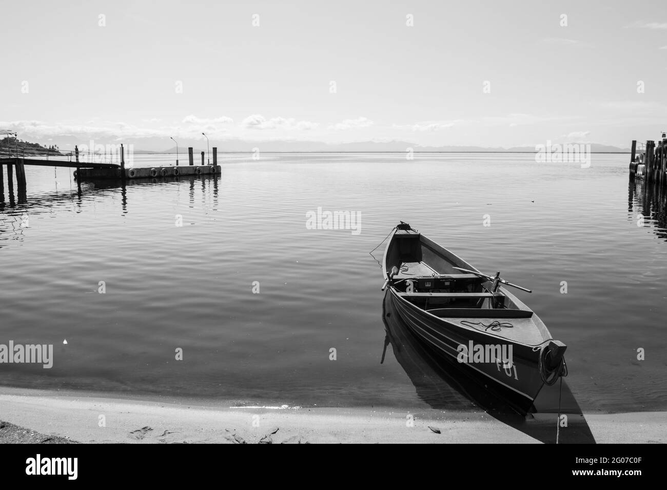 Shot lake in forest Black and White Stock Photos & Images - Alamy
