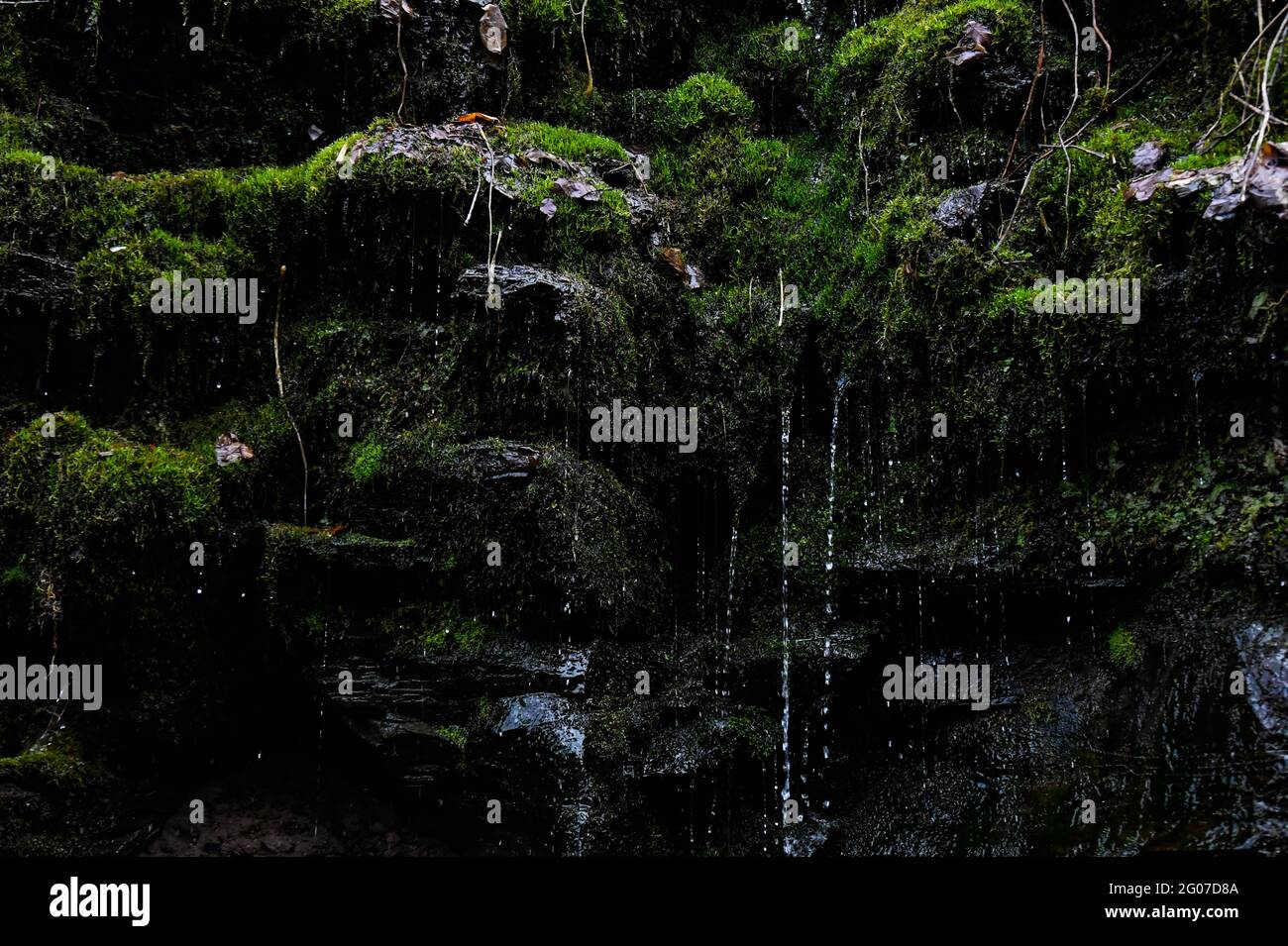 Water dripping rock hi-res stock photography and images - Alamy