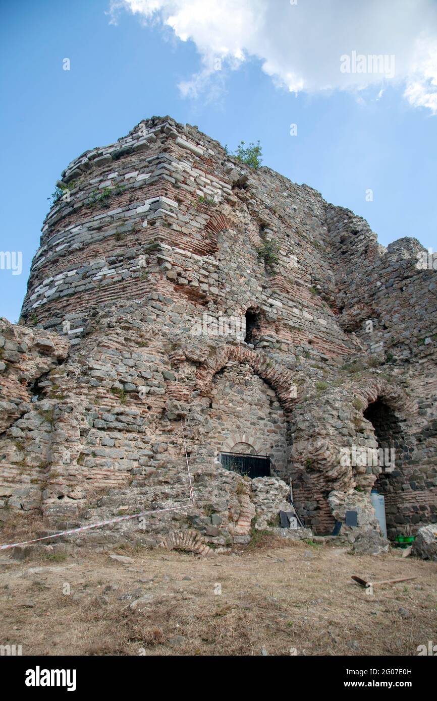 Yoros Castle (Turkish: Yoros kalesi) is a Byzantine ruined castle in ...
