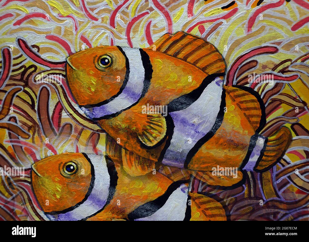 Clown Fish Paintings