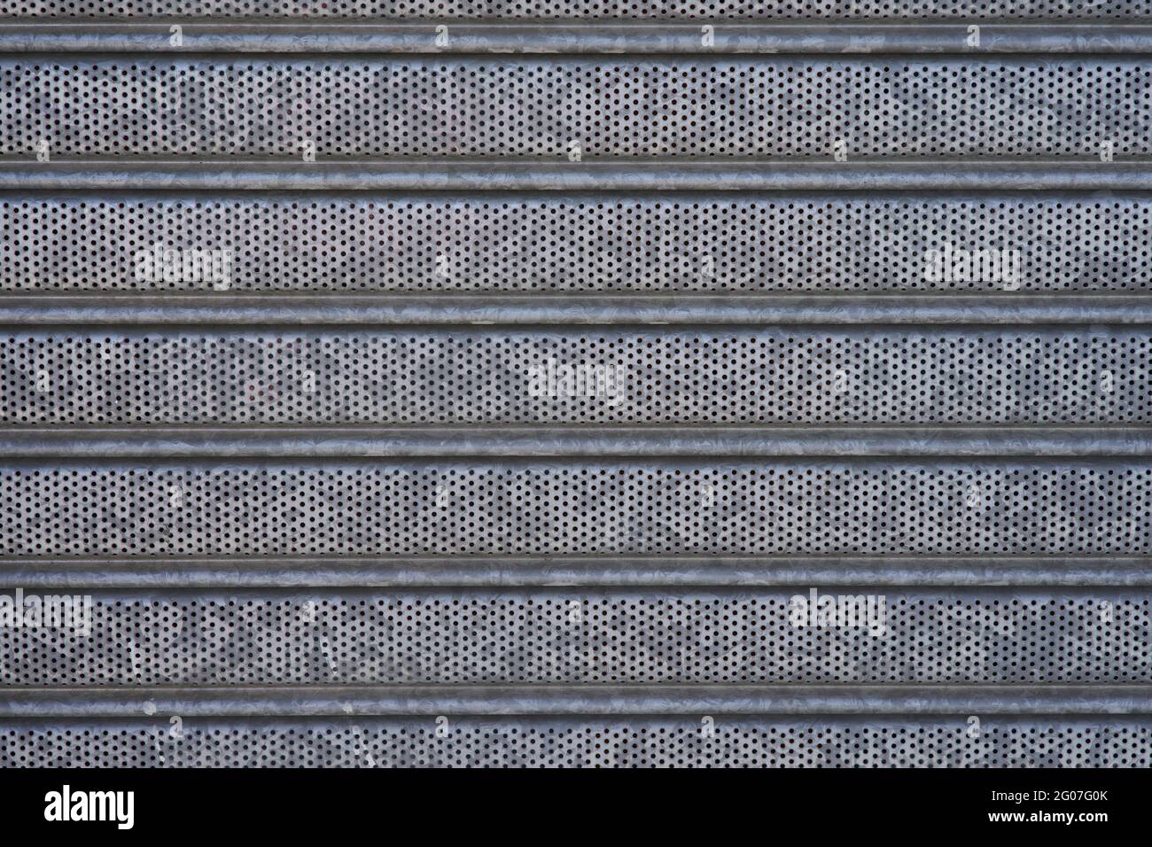 Metallic louver texture as a background for a horizontal design Stock ...