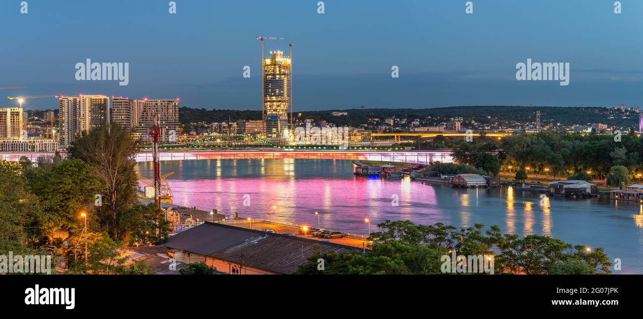 Belgrade waterfront hi-res stock photography and images - Alamy
