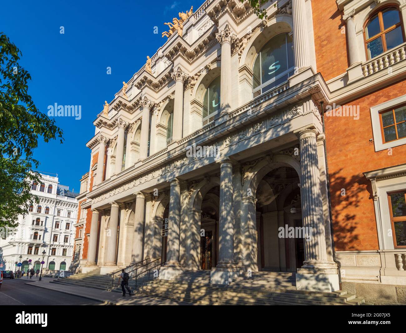 Wien, Vienna: former Wiener Börse (stock exchange) at Ringstraße (Ring ...