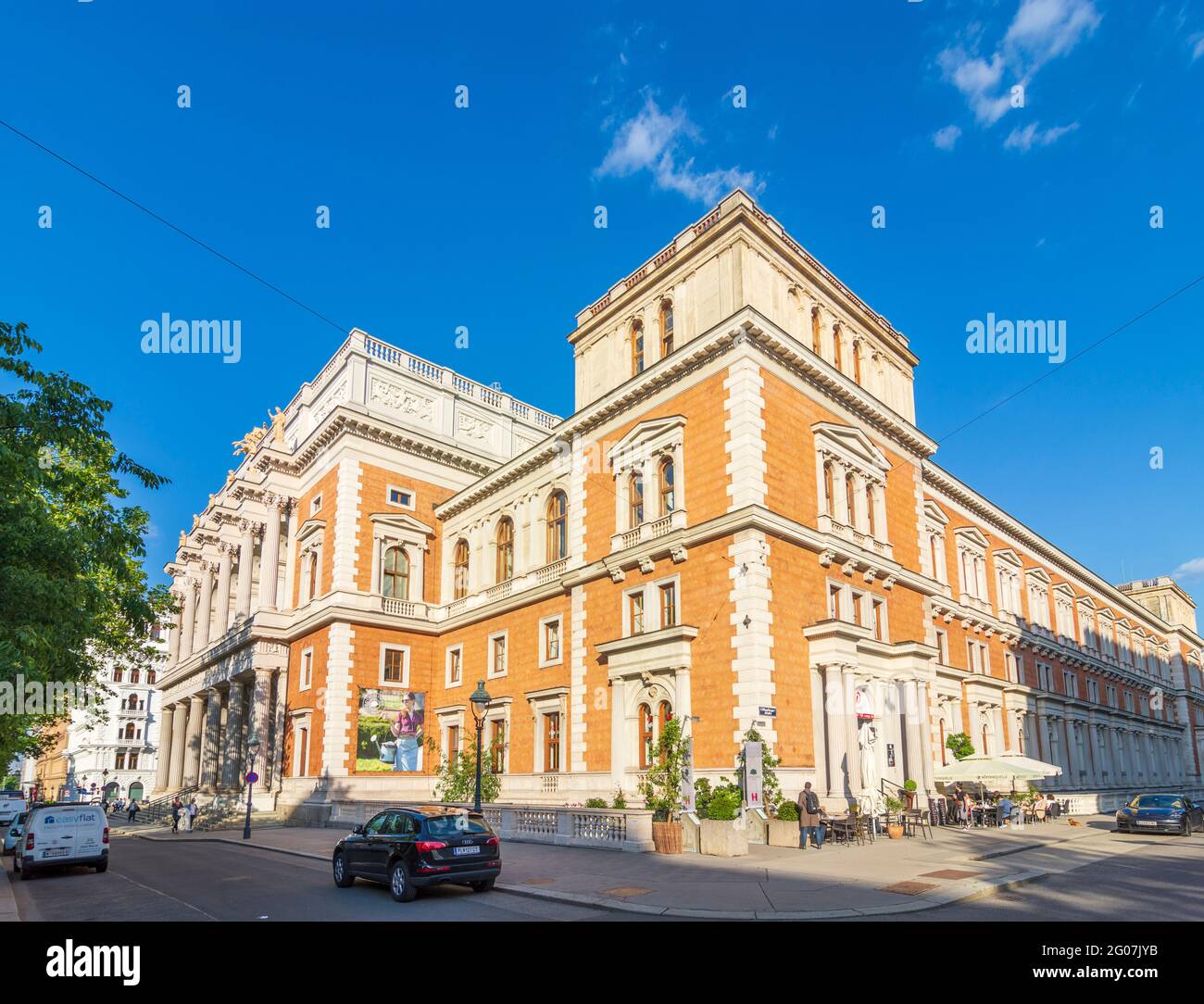Wien, Vienna: former Wiener Börse (stock exchange) at Ringstraße (Ring ...