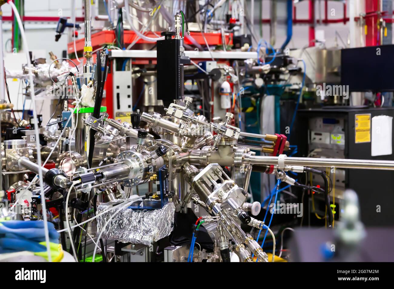 Interior of scientific research laboratory Stock Photo - Alamy