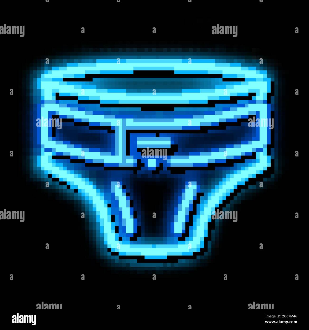 Diaper With Belt neon glow icon illustration Stock Vector Image & Art ...