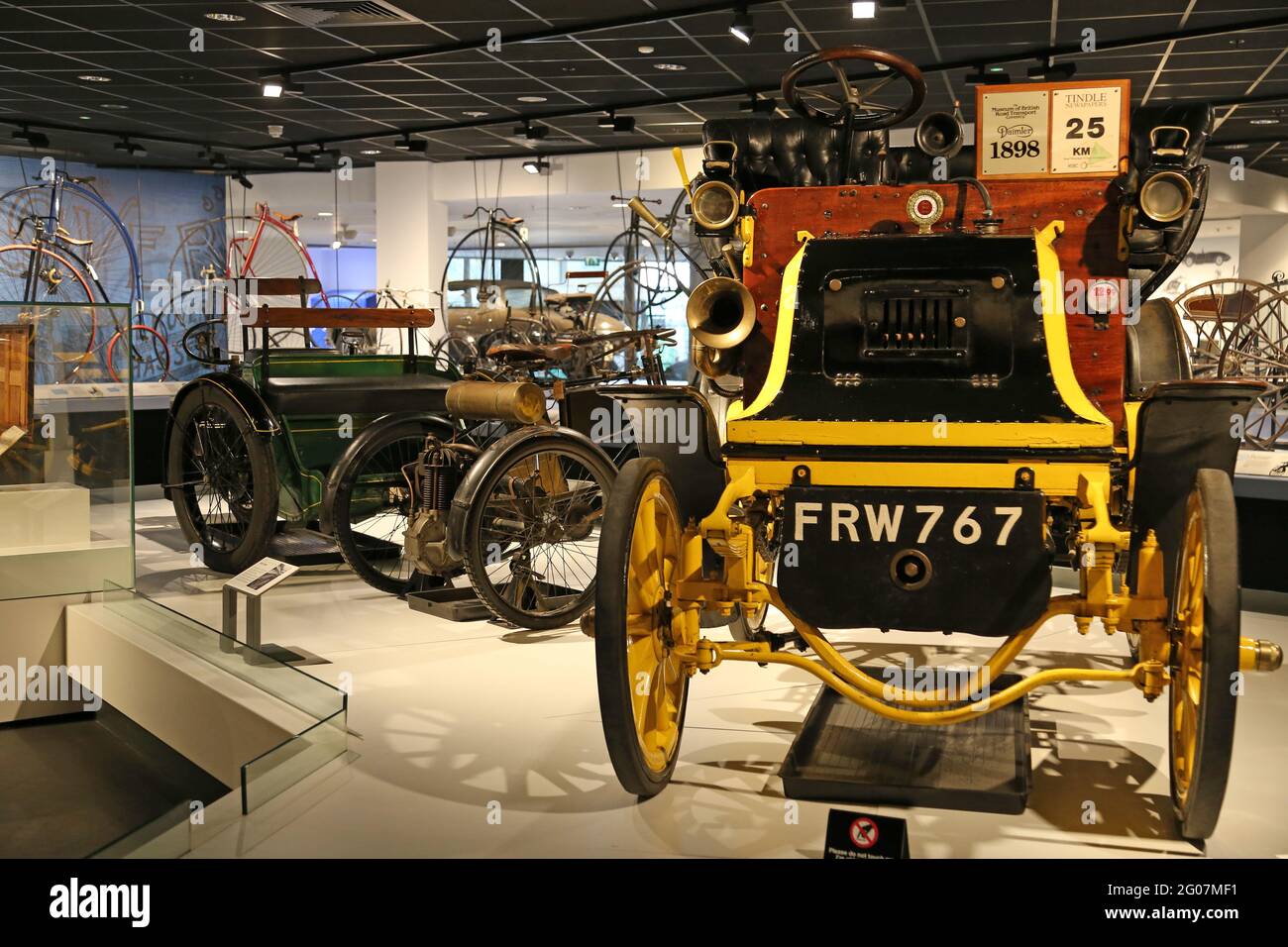 Daimler Wagonette Phaeton (1898), Coventry Transport Museum, Millennium ...