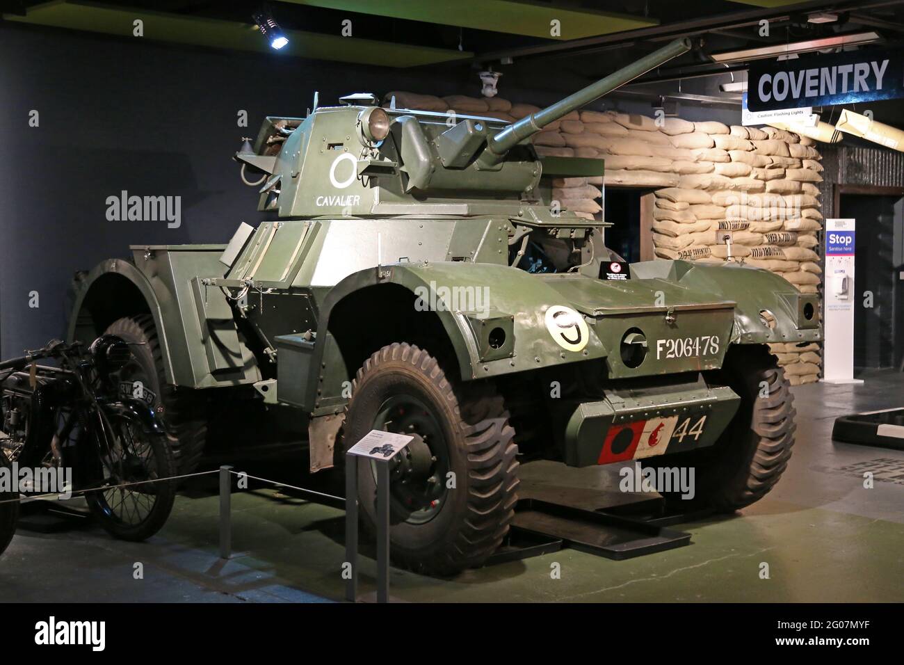 Daimler Mark 1 Armoured Car (1943), Coventry Transport Museum ...