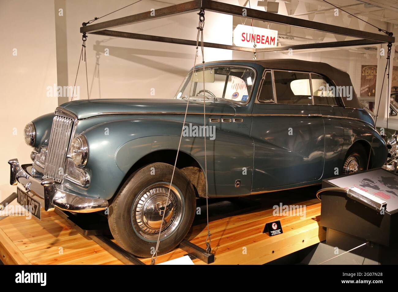 Sunbeam Mk3 Drophead Coupé (1953), Coventry Transport Museum ...